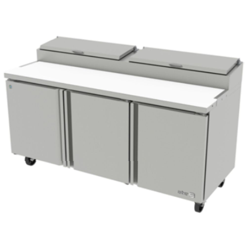 MESA REFRIGERADA ASBER APTP-72 HC | Mesa Refrigerada | 3 Puertas ...